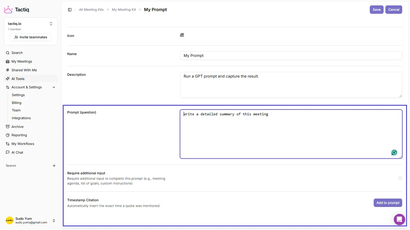 Reseña de Tactiq: ¿Vale la pena este AI Note Taker por tu tiempo y dinero?
